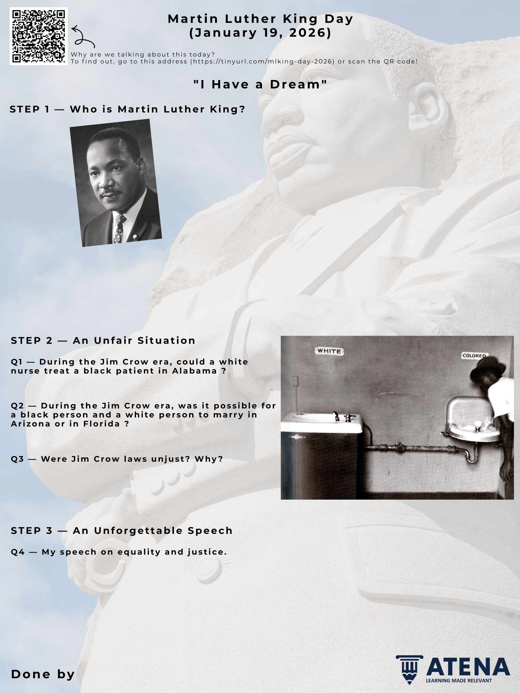 Martin Luther King Day (January 19, 2026) | ATENA